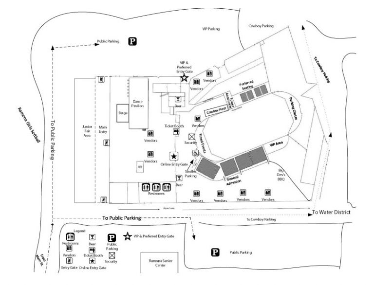 Map – Ramona Rodeo